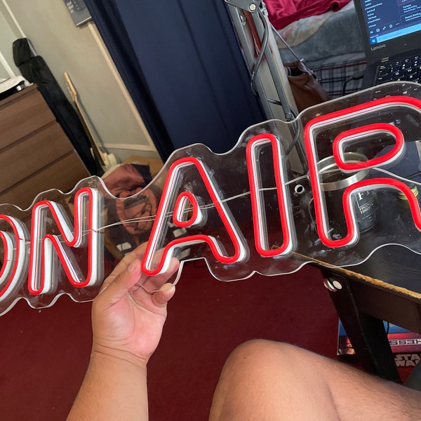 On Air Neon Sign,on Air Neon Light,on Air Led Sign,on Air Sign Light ...