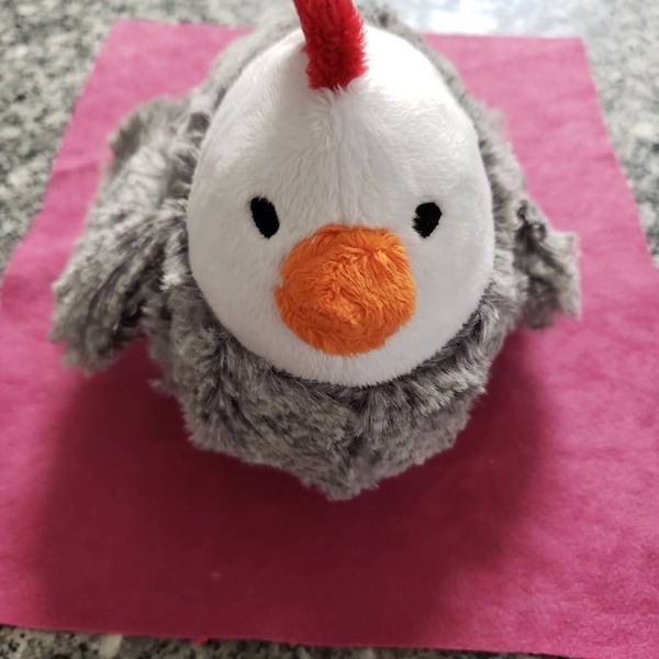 Chicken Plushie Sewing Pattern (PDF, SVG)- With Bonus Chick! and ...