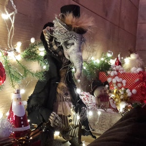 Handmade Collectible Doll Rat. Elegant Rat. Dear Sir in a - Etsy