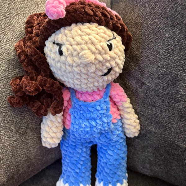 Crochet Ms. Rachel Pattern, Ms. Rachel Doll Pattern, Ms. Rachel Crochet ...