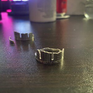 Custom City Ring Cityscape Ring Travel Ring Skyline Ring | Etsy