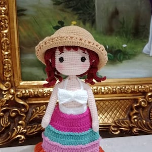 Crochet Doll Pattern Ruby Doll Amigurumi Doll Pattern PDF - Etsy