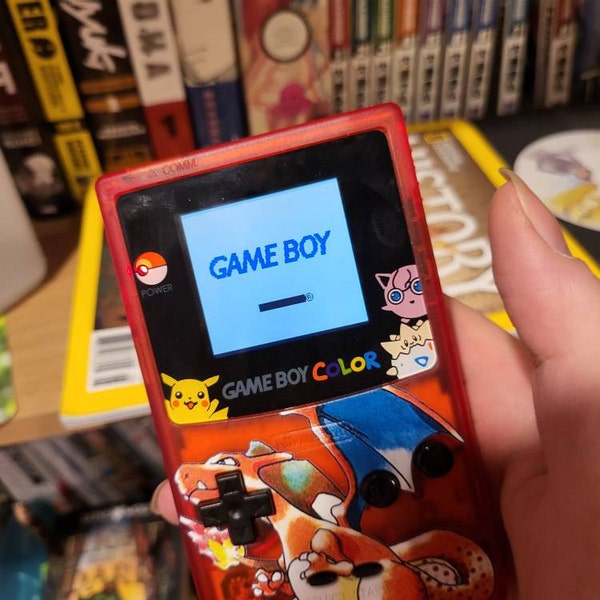 Pokemon Red Charizard Gameboy Color Shell Diy - Etsy
