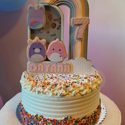 Rainbow Shaker, Cake Topper SVG and Studio, Do It Paper, Cutting Files ...