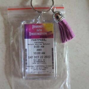 Six Broadway Musical Ticket Keychain - Etsy