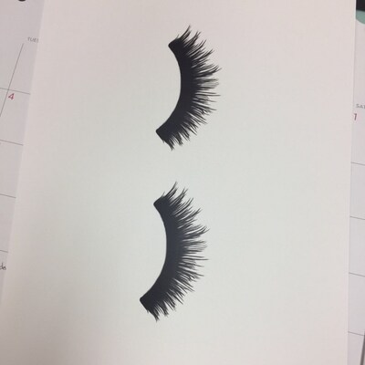 Eyelashes Print, Eyelashes, Makeup Print, Eyelash Print, Fashion Print ...