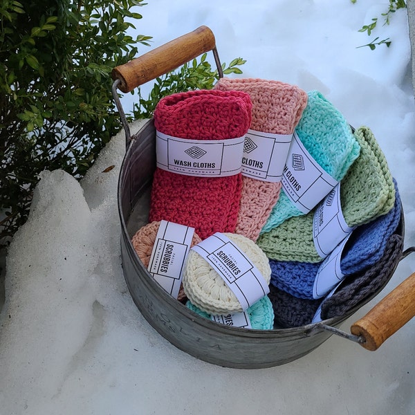 PRINTABLE Wash Cloth Tags + BONUS Wrap Labels - Downloadable PDF. Diy ...