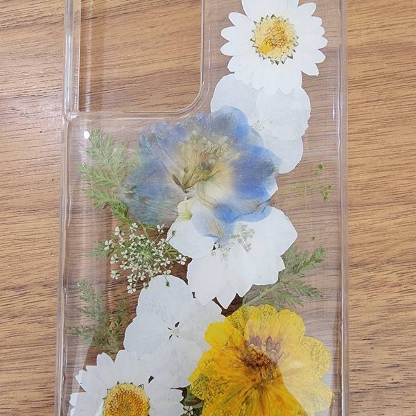 Pressed Flowers Pill Case Birth Control Pill Box Cute Pill Organize ...