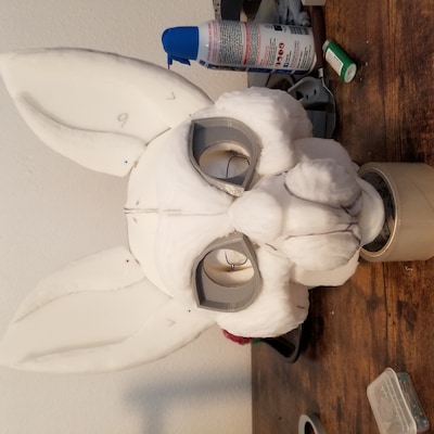 Wolf Fursuit Head Base Pattern With Instructions - Etsy