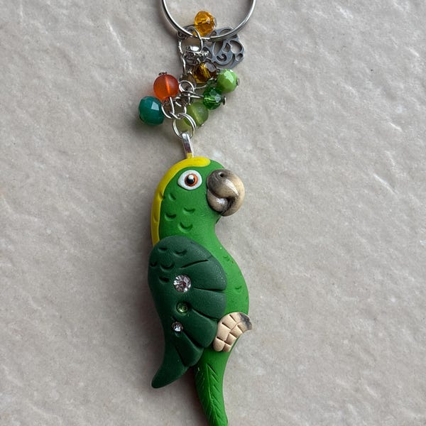 Budgie Parakeet (melopsittacus Undulatus), Handmade, Parrot Figurine ...