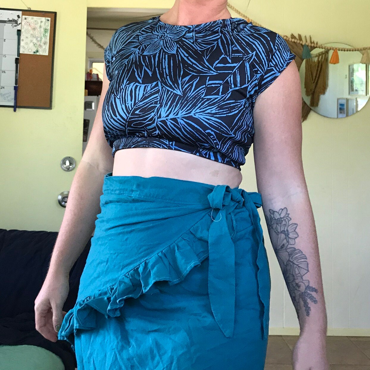 PDF SEWING PATTERN anclote Croptop Rash Guard Short & Long | Etsy