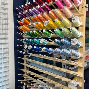 192 Spool Thread Rack 2 Inch Spacing-thread Organization, Thread ...