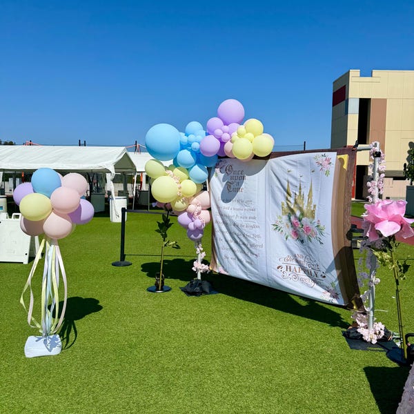 Dusty Blue Graduation Backdrop 2024 Rustic Grad Banner Congratulations ...