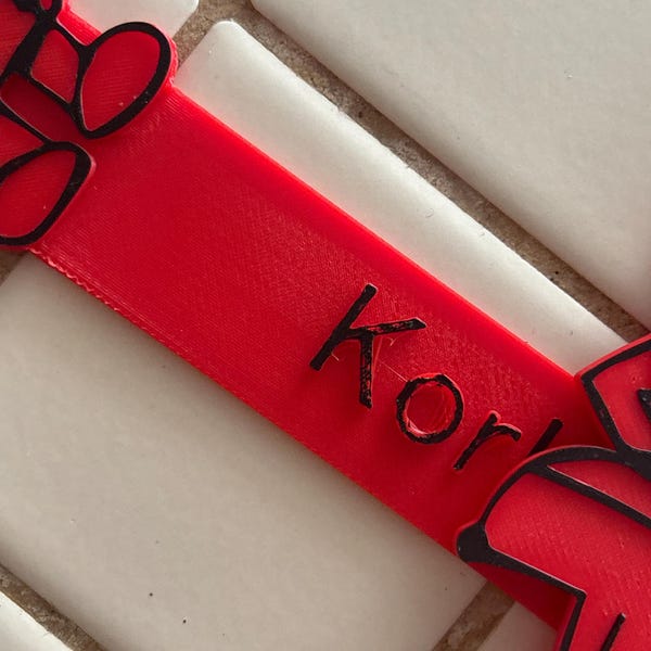 Personalized Dog Man Bookmark Set, Glow-in-the-dark, Kids' Bookmarks ...