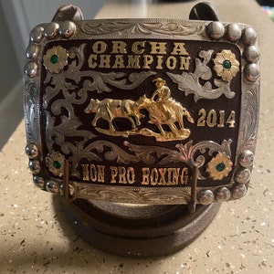 Vertical Belt Buckle Display 3-10 Buckles - Etsy