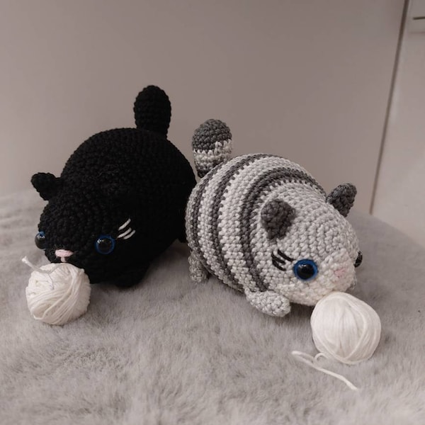 Crochet Pattern Purring Cat- Vibrating Lalylala Sensory Toy, Easy ...
