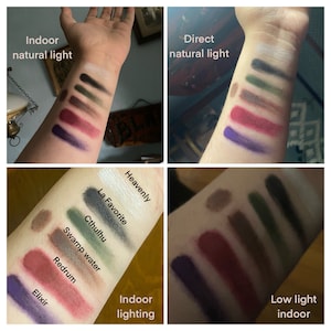 Redrum Bold Dark Blood Red Matte Eyeshadow Eyes Bold Looks Gothic ...