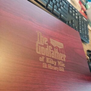 Personalized Desk Clock Book Clock Plaque Solid Piano Finish | Etsy