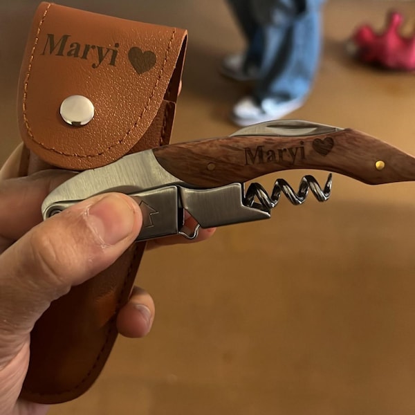 Personalized Corkscrew,personalized Wine Corkscrew,wine Opener Engraved ...