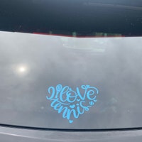 Tennis Decals, Tennis Decal Sticker, Tennis Lover Gift, Tennis Tumbler ...