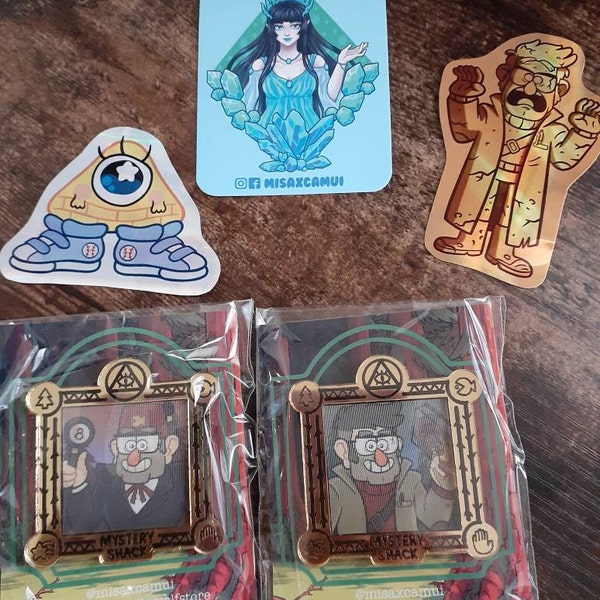 Gravity Falls Pin Lenticular Fanart - Etsy