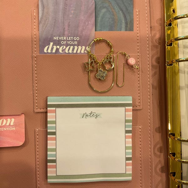 Clover Planner Charm, Paperclip, Bookmark - Etsy