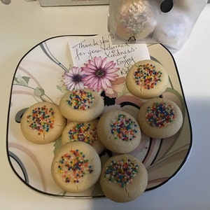 Polvorones, Mantecaditos Sprinkles, Guava, Sugar, Chocolate, and Plain ...