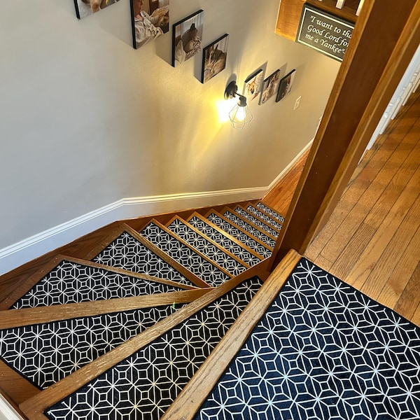 Stair Rug, Custom Shaped Stair Rug, Rectangle Triangle Trapezoid & More ...