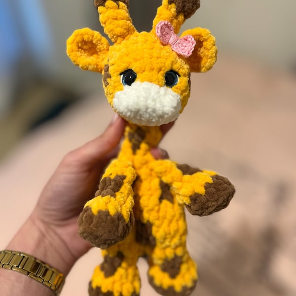 Gentry the Baby Giraffe Crochet Pattern | No Sew Low Sew Crochet ...