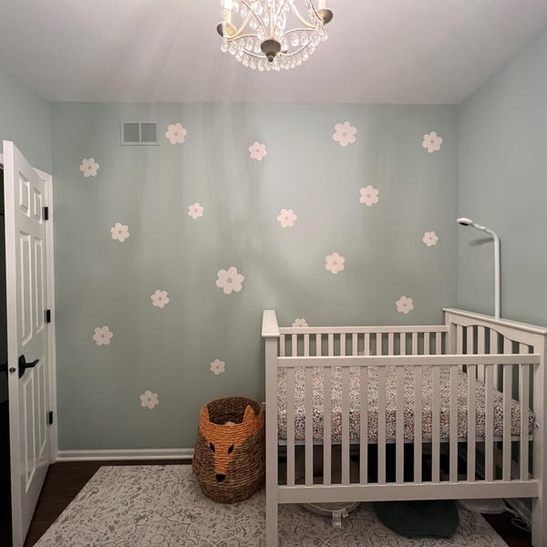 Wave Wall Decals Removable, Reusable Wall Stickers Watercolor Beach Art ...