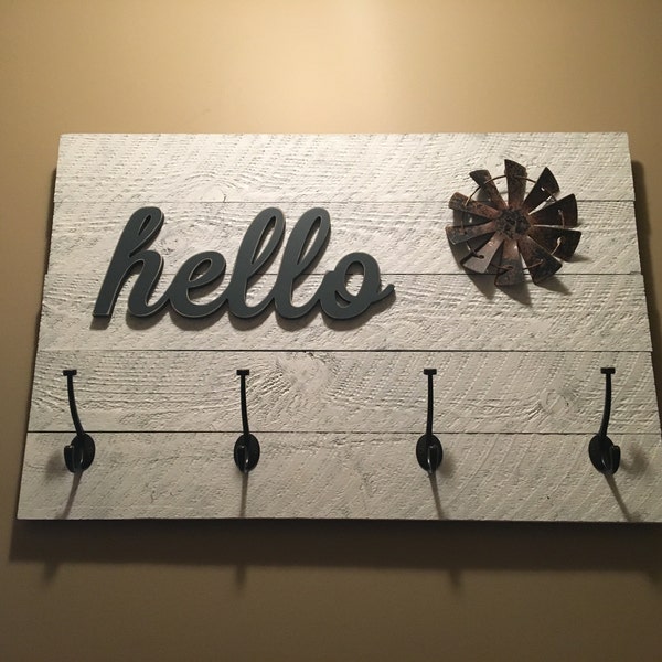 Hello Word Cutout | Hello Wall Hanging | Hello Wood Sign - Etsy