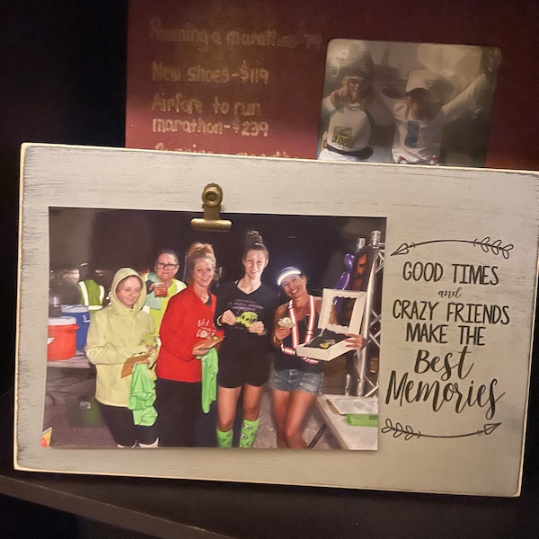 Friends Frame, Good Times Crazy Friends Picture Frame, Vacation ...