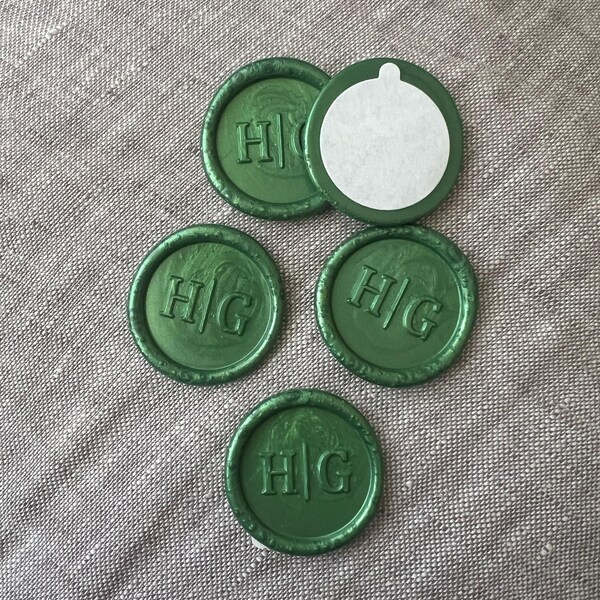 Custom Logo Wax Seal Stickers, 40 Logo Styles, Handmade Wax Seal ...