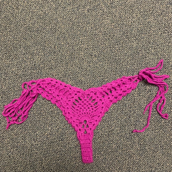 Crochet Bikini Pattern, Crochet Lingerie Pattern, Crochet Pineapple ...