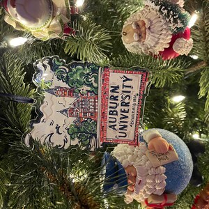 Auburn University Aubie Mini Vinyl Sticker by Justin Patten - Etsy