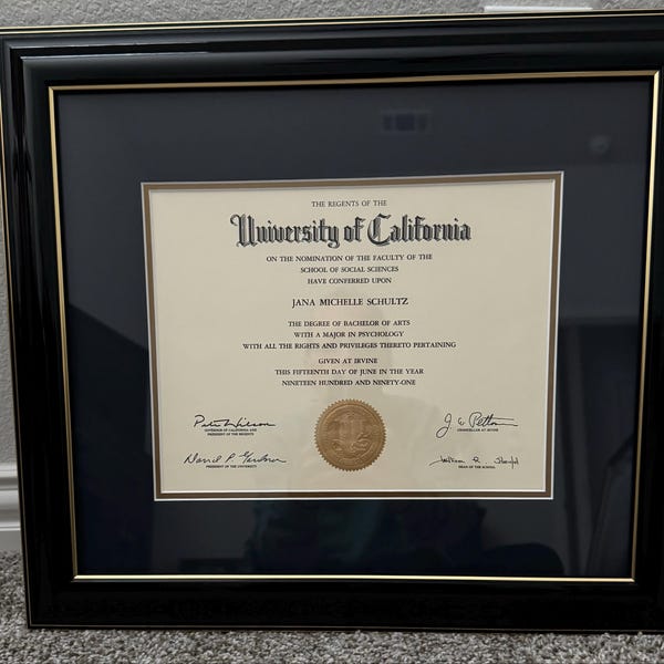 Double Diploma and Tassels Frame 5x7,8x6,9x7,10x8,11x8.5,12x9,13x10 ...