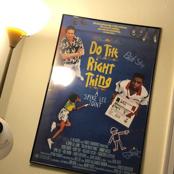 Do the Right Thing Movie Poster Glossy High Quality Print Photo Wall ...