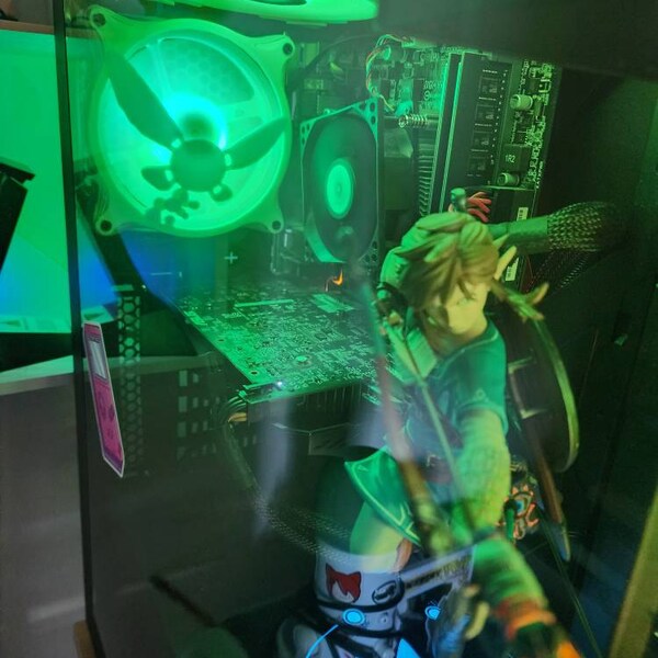 Navi Multicolor Artisan Gaming Computer Fan Shroud / Grill / Cover ...