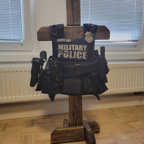 Police/military Gear Rack, Known as a Flak Rack! Veteran Owned ...