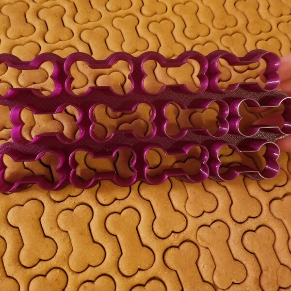 Multi-mini 12 Dog Bones Cookie Cutter and Fondant Cutter and Clay ...