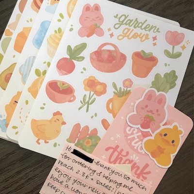 Fairy Forest Sticker Sheet Aesthetic Fairycore Stickers - Etsy