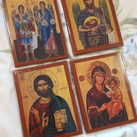 Saint Abraham Icon, Handmade Greek Orthodox Icon of Forefather St ...