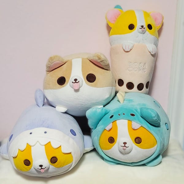 Corgi Bento Box Sticker, Corgi Sticker, Dog Stickers, Cute Stickers ...