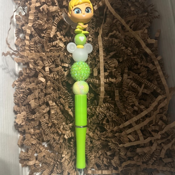Encanto Inspired Autograph Pen, Beaded Ballpoint Pen With Disney ...