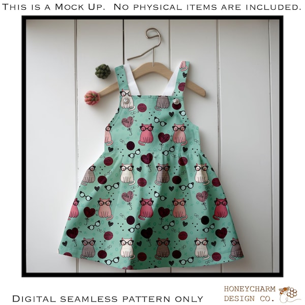 Girls Smock Dress Mockup Kids Clothing Mock-up Childrens Dress Mockup ...