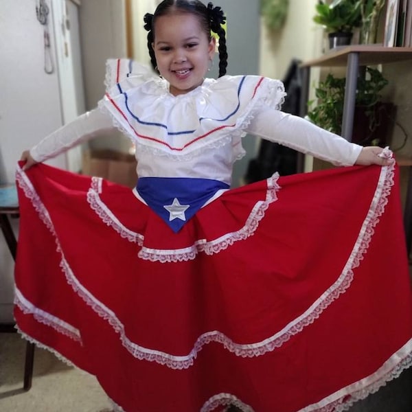 Child/baby Bomba Y Plena (puerto Rico) Matching Set (3 Piece) - Etsy
