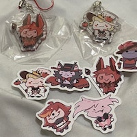 Delicious in Dungeon Meshi Farcille Marcille Falin Charms and Standee ...