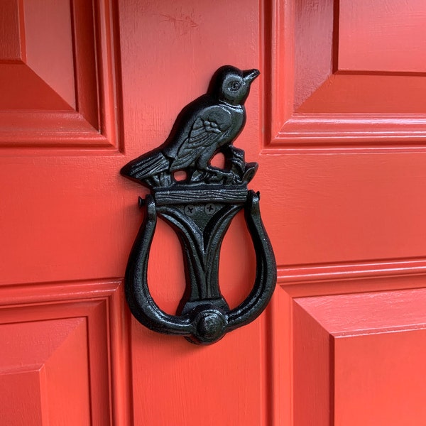 Iron Bird Door Knocker, Front Door Decor, Home Decor, for the Home ...