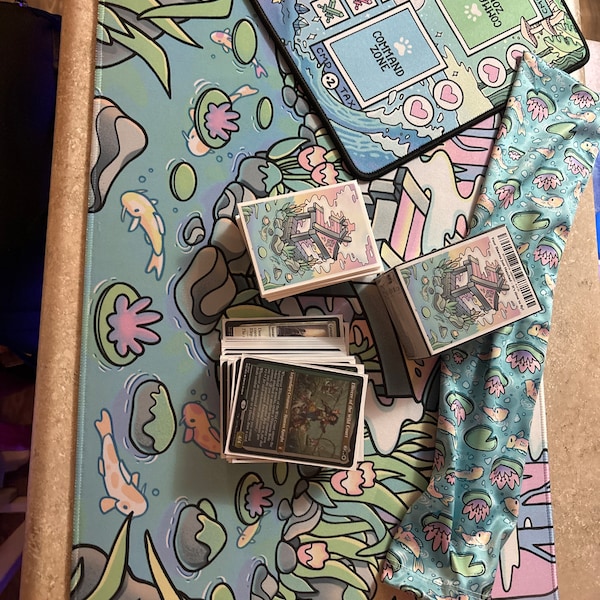 Rainbow Shrine Playmat // Deskmat and Mousepad // Accessories for MTG ...