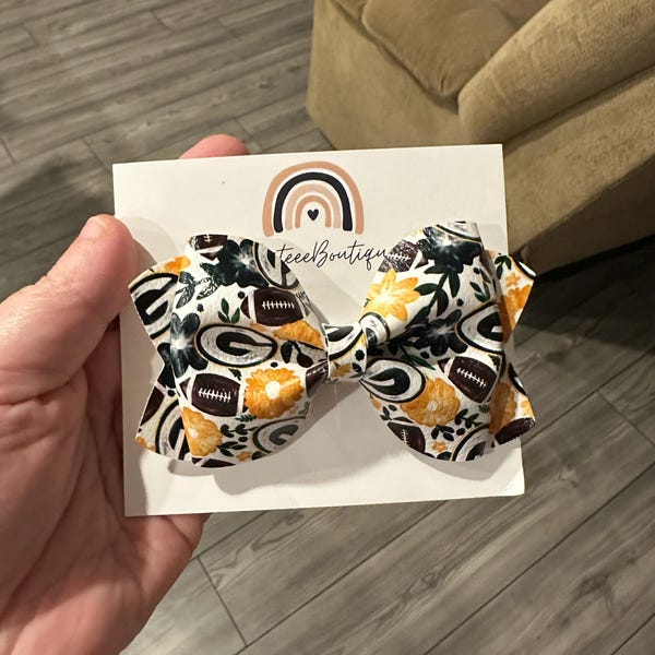 Baltimore Ravens and Flowers Inspired Hair Bows - Etsy